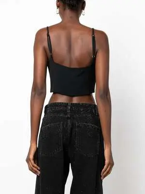 Blumarine Heart-patch Cropped Top