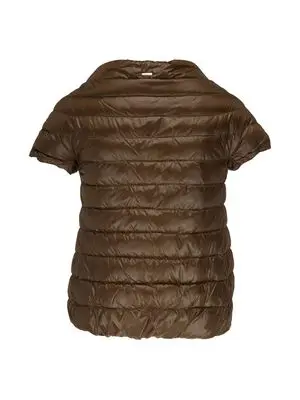 Herno Quilted Down Short-sleeve Jacket - Green