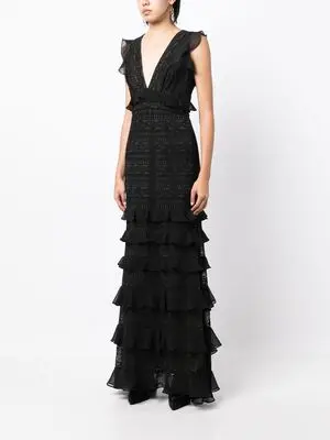Sachin & Babi Serafina Lace Gown