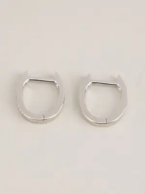 WOUTERS & HENDRIX Diamond Hoop Earrings