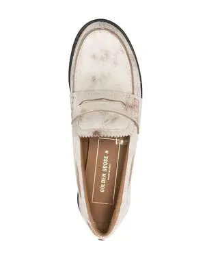 GOLDEN GOOSE Jerry Distressed Loafers