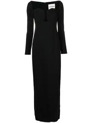 Roland Mouret Long-sleeved Maxi Dress