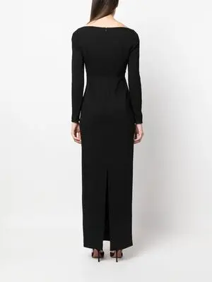Roland Mouret Long-sleeved Maxi Dress