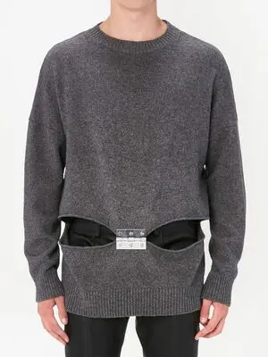 JW Anderson Hinge-embellished Cut-out Jumper