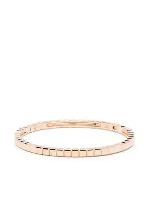 Chopard 18kt Rose Gold Large Ice Cube Bangle - Pink