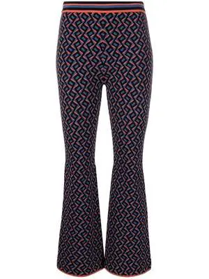 Diane Von Furstenberg Juno Jacquard Trousers