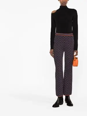 Diane Von Furstenberg Juno Jacquard Trousers