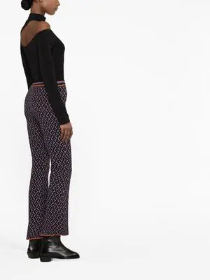 Diane Von Furstenberg Juno Jacquard Trousers