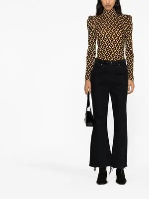 Diane Von Furstenberg Zigzag Wool Jumper