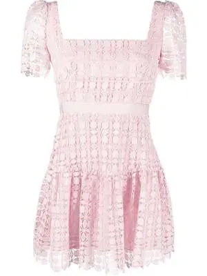 Self-portrait Short Sleeve Cocktail Dresses