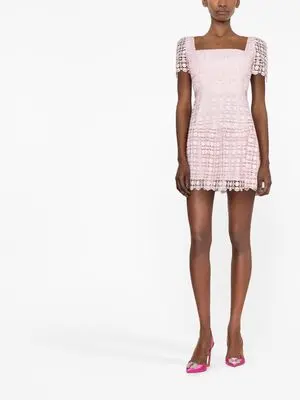 SELF-PORTRAIT Lace Mini Dress