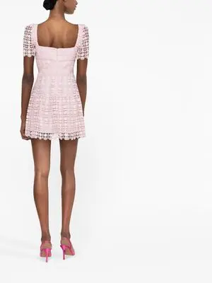 SELF-PORTRAIT Lace Mini Dress