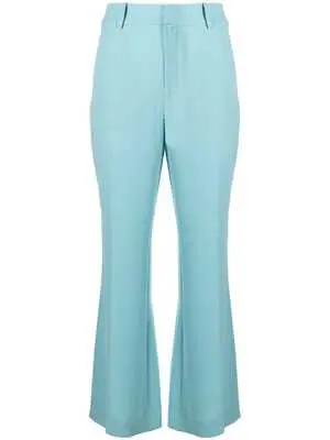 Diane Von Furstenberg Slit-hem Flared Trousers