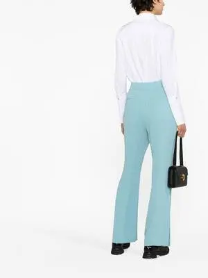 Diane Von Furstenberg Slit-hem Flared Trousers