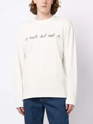 BETHANY WILLIAMS Slogan-print Cotton-blend Sweatshirt