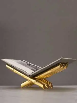 L'Objet 24kt Bamboo Bookrest