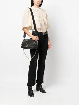 Zadig&Voltaire Rocky Shoulder Bag - Black