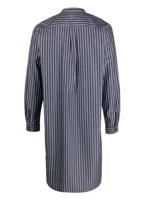 Orlebar Brown Striped Cotton Nightgown