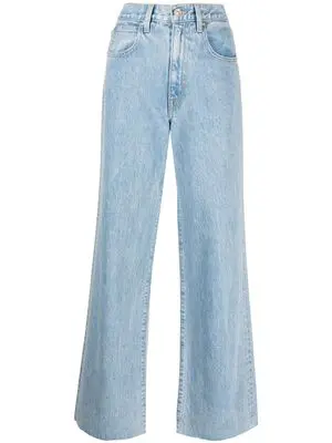 SLVRLAKE High-waisted Wide-leg Jeans