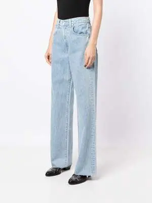 SLVRLAKE High-waisted Wide-leg Jeans