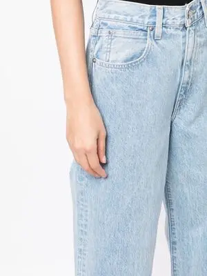 SLVRLAKE High-waisted Wide-leg Jeans