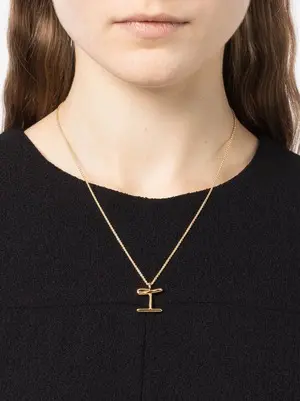 MISSOMA Initial Pendant Necklace - Gold
