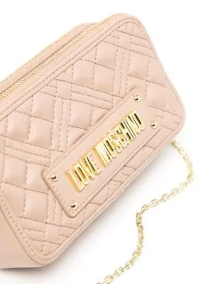 Moschino Quilted Crossbody Bag
