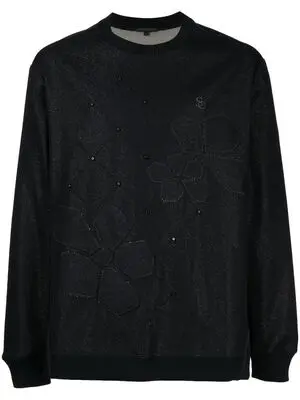 Shiatzy Chen Floral Embroidered Jumper