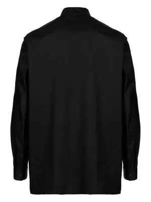 Shiatzy Chen Floral-embroidered Cotton Shirt