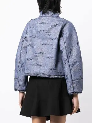 Shiatzy Chen Reminiscence Metallic-jacquard Jacket