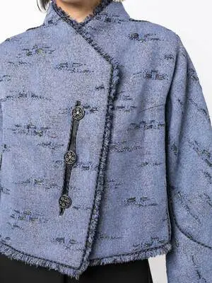 Shiatzy Chen Reminiscence Metallic-jacquard Jacket