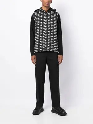 Shiatzy Chen Jacquard Hooded Gilet