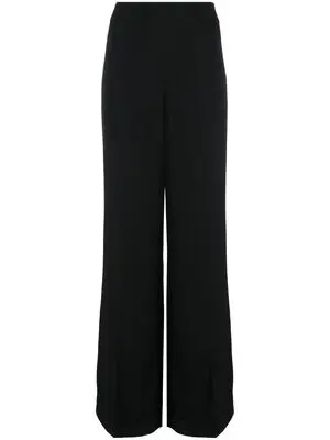 Stella McCartney High-waisted Flared Trousers - Black