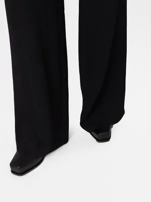 Stella McCartney High-waisted Flared Trousers - Black