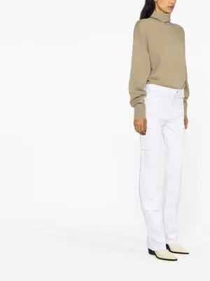 Isabel Marant Vokayo Straight-leg Jeans - White