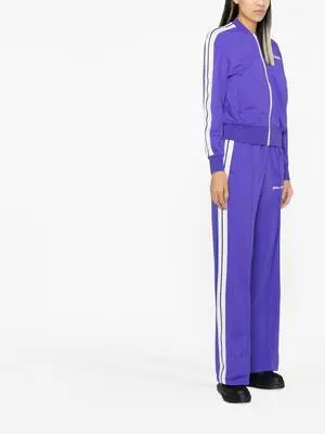 Palm Angels Logo-print Track Jacket - Purple