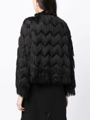 Shiatzy Chen Burning Fire Fringe Jacket