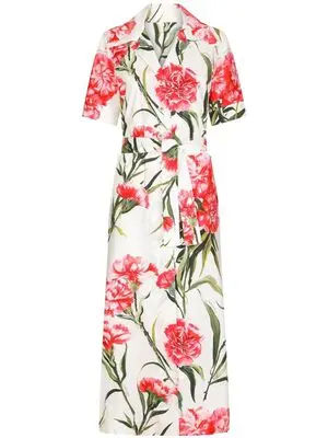 Dolce & Gabbana Floral-print Shirt Dress