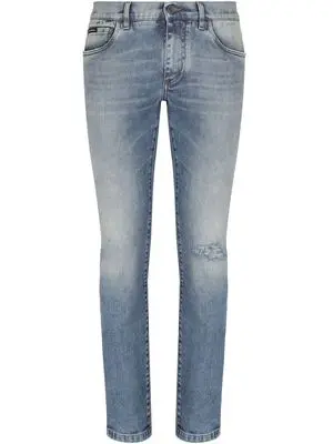 Dolce & Gabbana Light Wash Jeans For Men