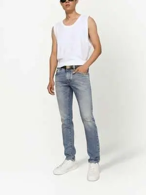 Dolce & Gabbana Distressed Skinny Jeans