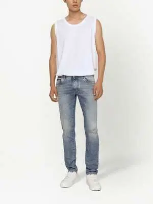 Dolce & Gabbana Distressed Skinny Jeans