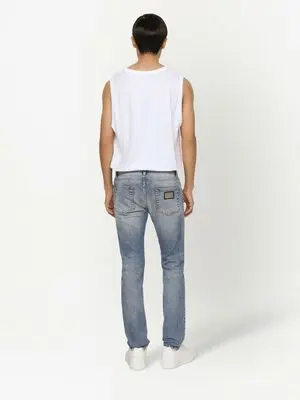 Dolce & Gabbana Distressed Skinny Jeans