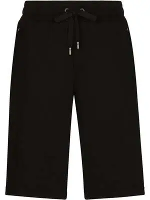 Dolce & Gabbana Logo-tag Track Shorts - Black