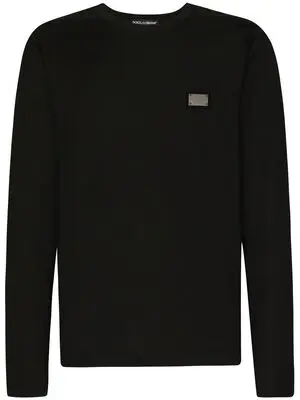 Dolce & Gabbana Logo-tag Long-sleeve T-shirt