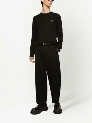 Dolce & Gabbana Logo-tag Long-sleeve T-shirt