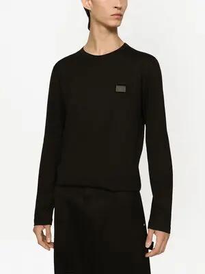 Dolce & Gabbana Logo-tag Long-sleeve T-shirt