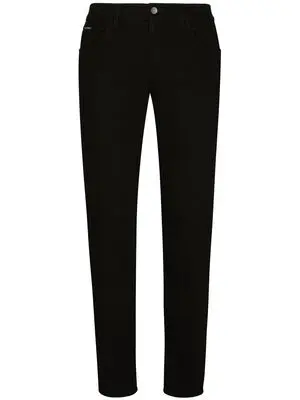 Dolce & Gabbana Slim-cut Jeans - Black