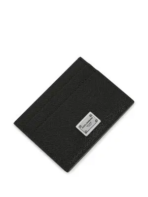 Dolce & Gabbana Logo-tag Leather Card Holder