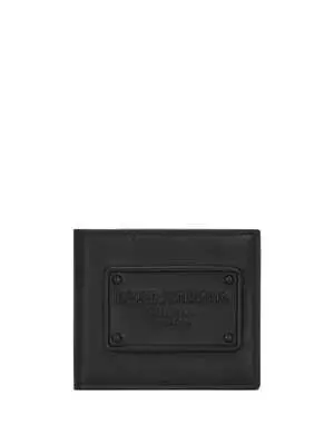 Dolce & Gabbana Logo-embossed Leather Bifold Wallet