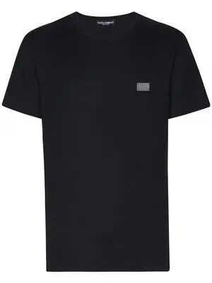 Dolce & Gabbana Logo-tag Cotton T-shirt